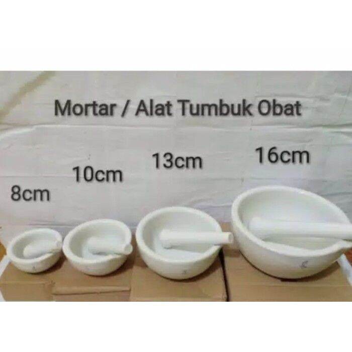 Mortar Alat Penumbuk Obat Mortir Ukuran 8 cm | Lazada Indonesia