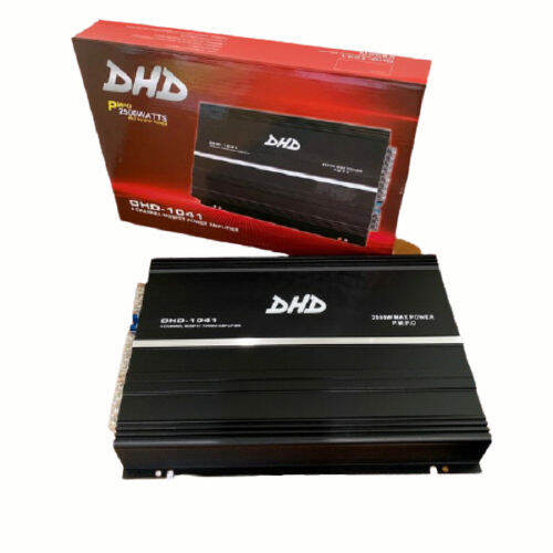 Power Amplifier Mobil 4 Channel merk DHD BARU ORIGINAL DAN BERKUALITAS ...