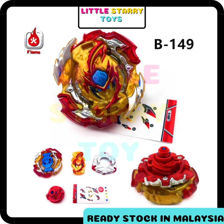 Ready Stocks !!! Beyblade Flame Brand B149 Lord Sprigan !!! | Lazada