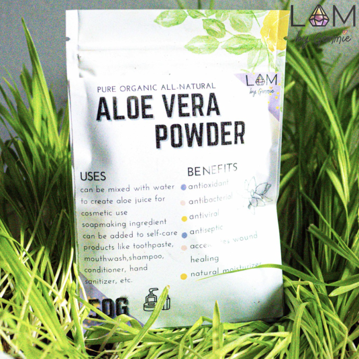 Pure Organic All-Natural Aloe Vera Powder 50g ayurveda herbal ...