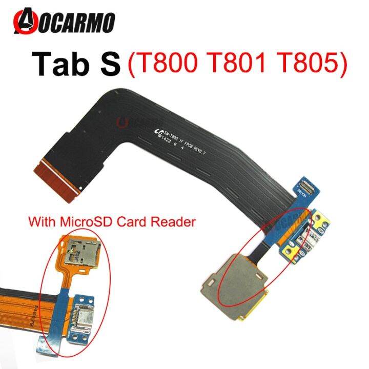 เหมาะสำหรับพอร์ตแท่นชาร์จ USB T805 T801 T800ขนาด Samsung GALAXY Tab S ...
