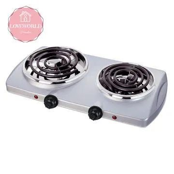 LW-Double Burner Hot Plate Electric Cooking Stove 1000W | Lazada PH