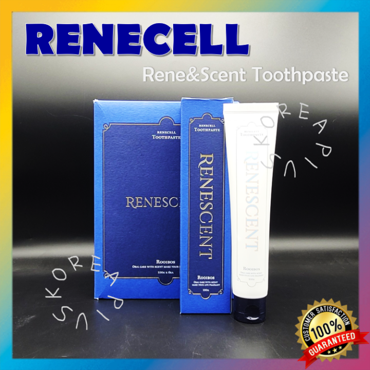 [RENECELL] Rene&Scent Toothpaste 100g X 6ea | Lazada