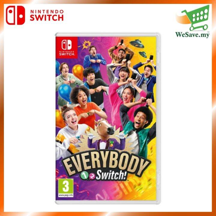 Nintendo Switch Game Everybody 1-2 Switch! (Original) | Lazada