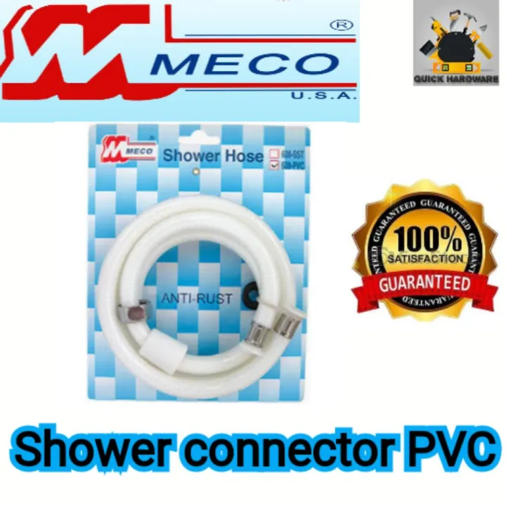 (MECO) Shower Hose White 600PVC | Lazada PH