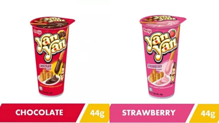 Meiji Yan Yan Chocolate /Strawberry Biscuit Stick 44g | Lazada
