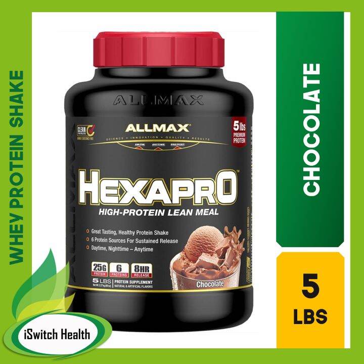 All Max Nutrition Hexa Pro Ultra Pemium Sustained Release Protein Blend ...
