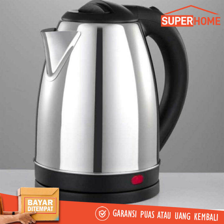 Ketel Listrik 1,8 Liter / Teko Elektrik / Pemanas Air Stainless Steel ...