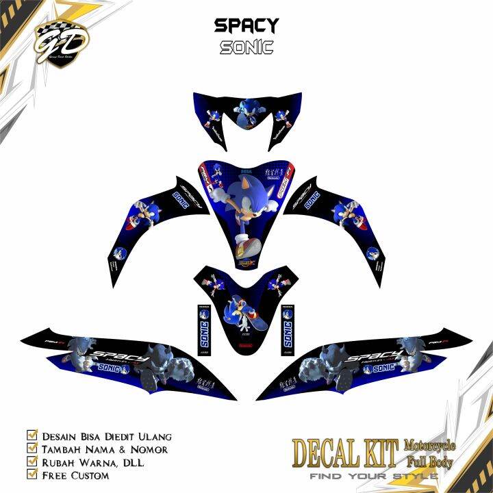 Decal Spacy Full Body Stiker Spacy Full Body Stiker Variasi Spacy Full ...