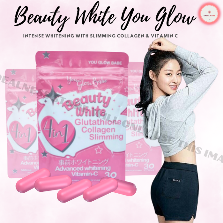 Beauty white You Glow Babe Glutathione Beauty White 4 in 1 Intense ...