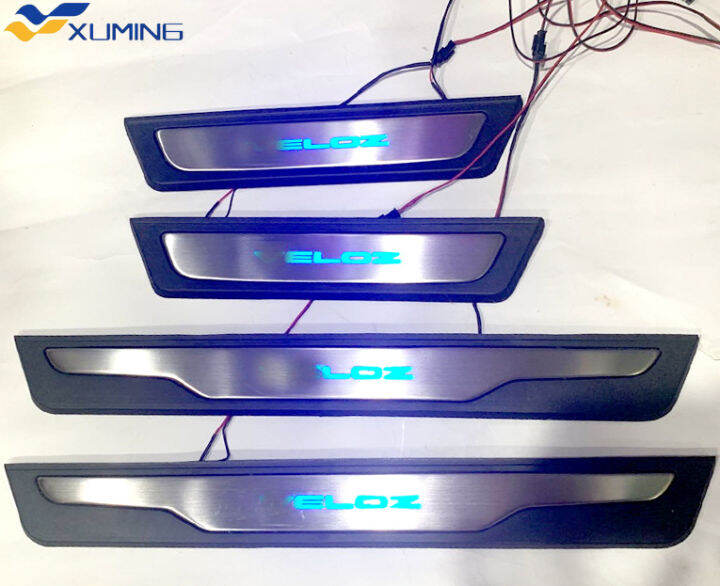 Xuming for Toyota Veloz Threshold Modification Trunk Guard Tailgate ...