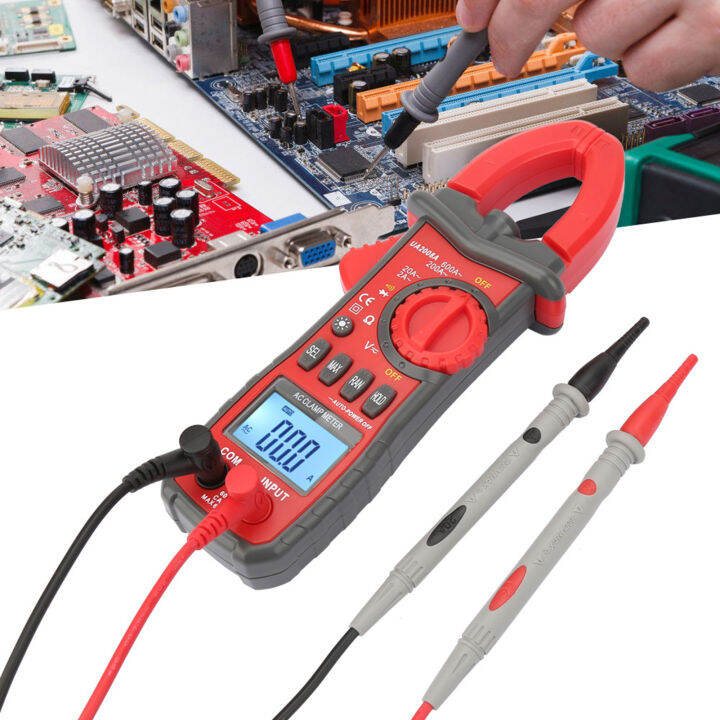 Digital Multimeter Hand Held Portable High Precision Resistance Tester ...