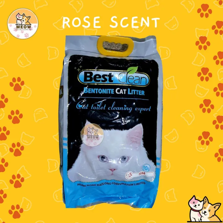 BEST CLEAN Bentonite Cat Litter 10L | Lazada PH