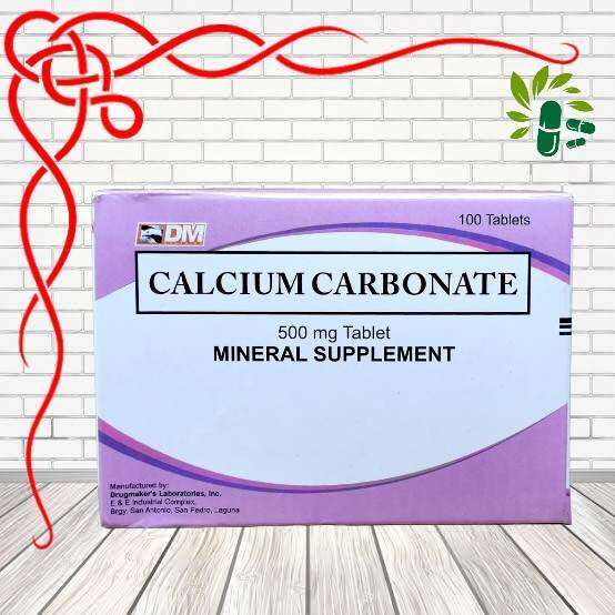 DM calcium carbonate 100 Tablets | Lazada PH