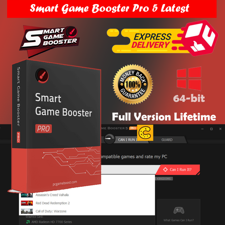 Smart Game Booster Pro 5 Latest Lifetime For Windows | Lazada