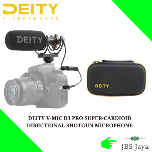 Deity Microphones V-Mic D3 Pro Camera-Mount Shotgun Microphone | Lazada