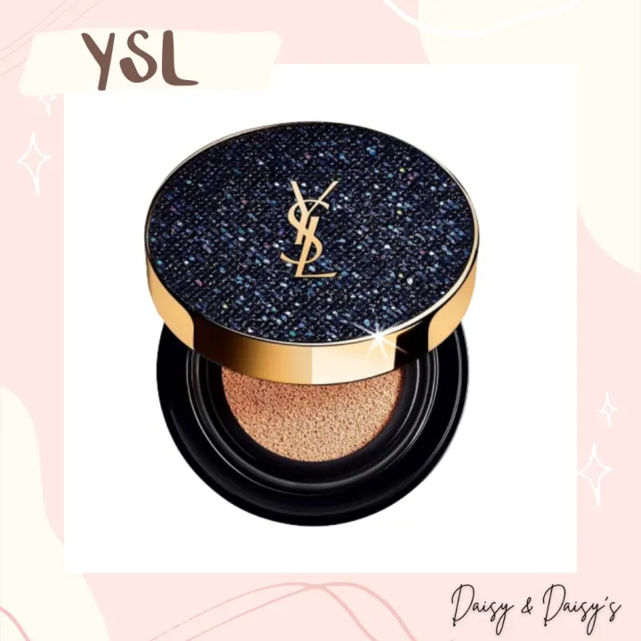 โปรโมชั่นสุดคุ้ม โค้งสุดท้าย YSL LE CUSHION ENCRE DE PEAU SEQUIN LIMITED EDITION FUSION INK ...