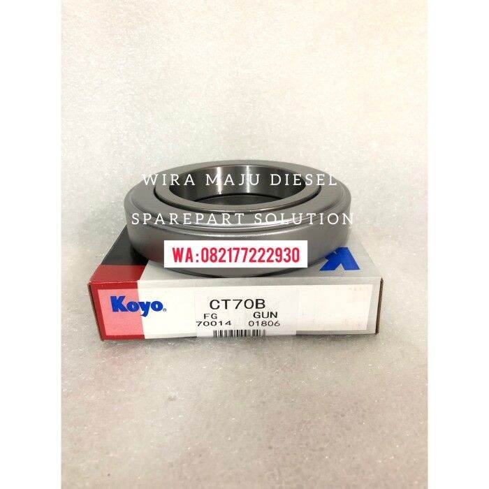 DEK LAHER DEKLAHER KOPLING BEARING HINO LOHAN 500 KOYO CT70B J08E ...