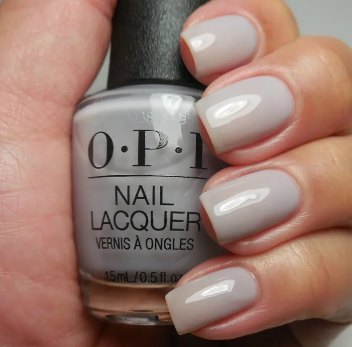 พร้อมส่ง OPI - Engage-ment To Be (NL SH5) ยาทาเล็บ สีเทาใสๆ เรียบๆ ลุก ...