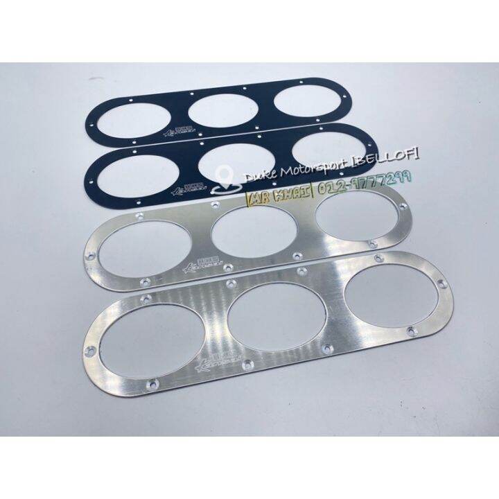 HKS Kansai 6 Hole Rear Bumper Diffuser HKS Silver / Black Holes ...