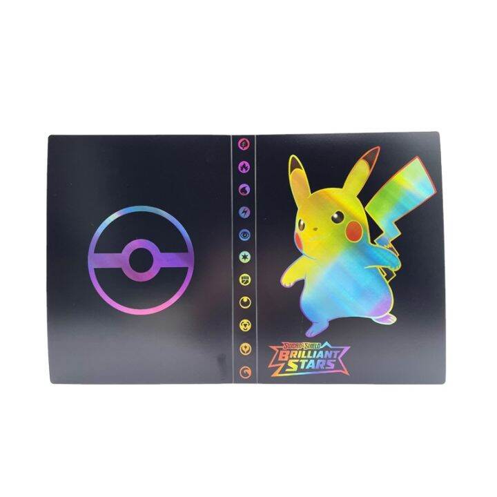 240Pcs Pokemon Card Album Book Map Charizard Binder Protector Notebook ...