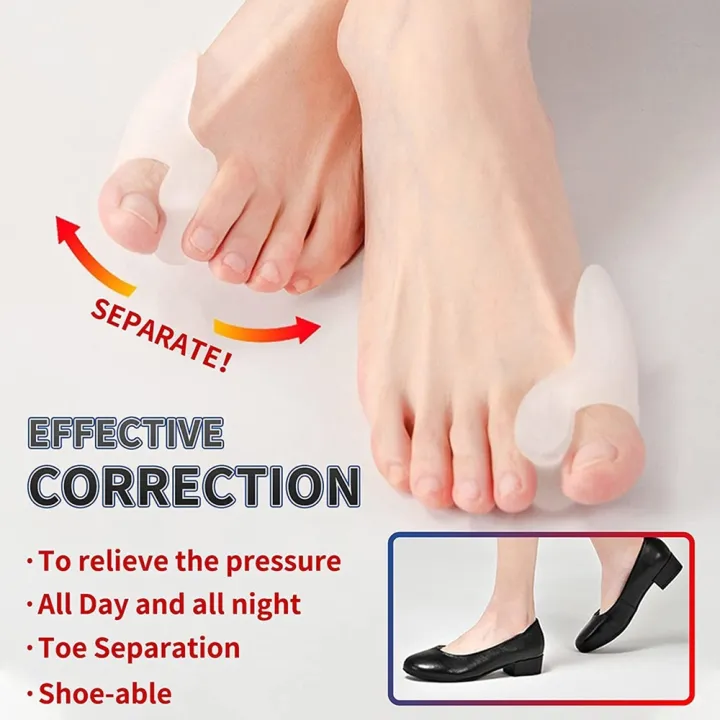Sanhe Star with Hallux Valgus Orthosis Daily Silicone Insole Toe Cover ...