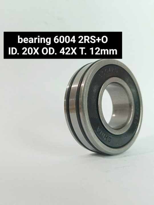 Bearing 6004 2RS+O isi 1 pcs | Lazada Indonesia
