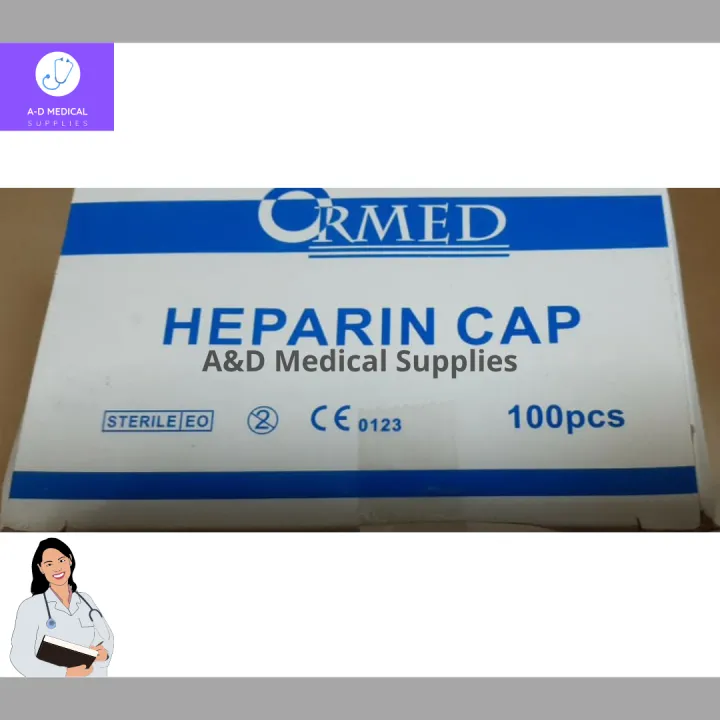 Heparin Cap Ormed (100 pcs/50pcs) | Lazada PH
