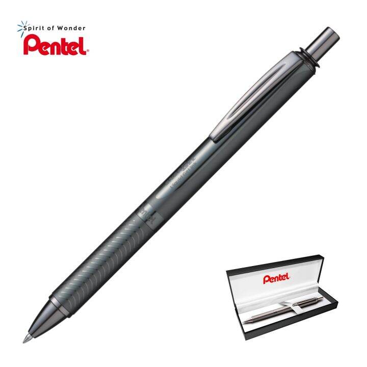 Pentel ปากกาหมึกเจล เพนเทล Energel Sterling BL407 0.7mm - ด้ามสี ...
