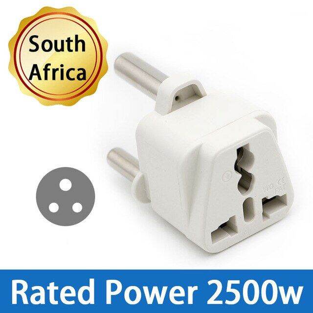 Universal Uk/us/eu/au To Large South Africa 3 Pin Travel Power Adapter ...