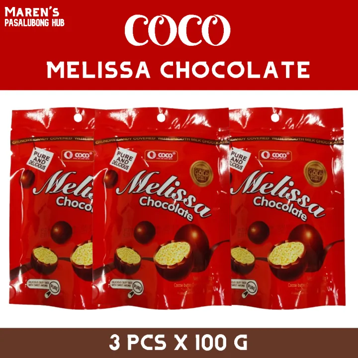 COCO Melissa Chocolate (3 pcs x 100g) | Lazada PH