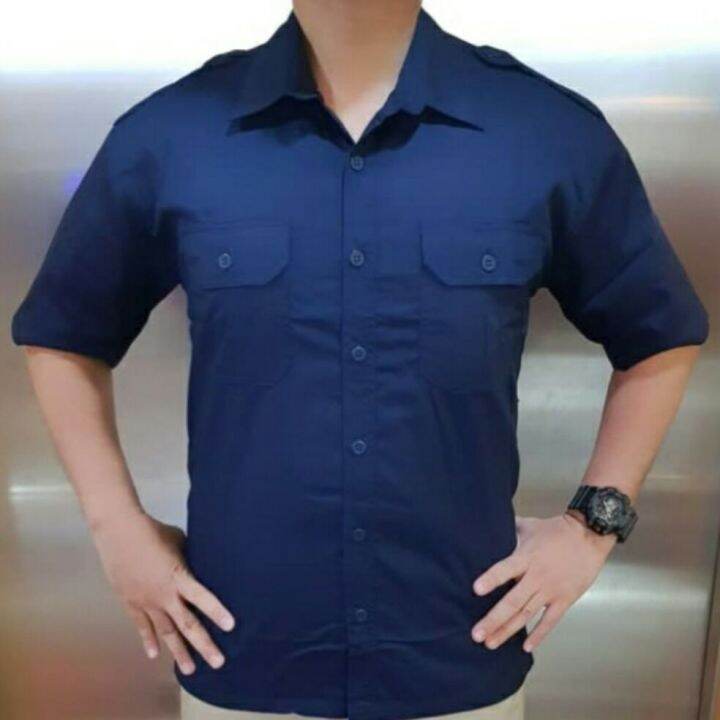 KEMEJA PDH NAVY - KEMEJA PDL - BAJU PDH NAVY - BAJU PDL | Lazada Indonesia