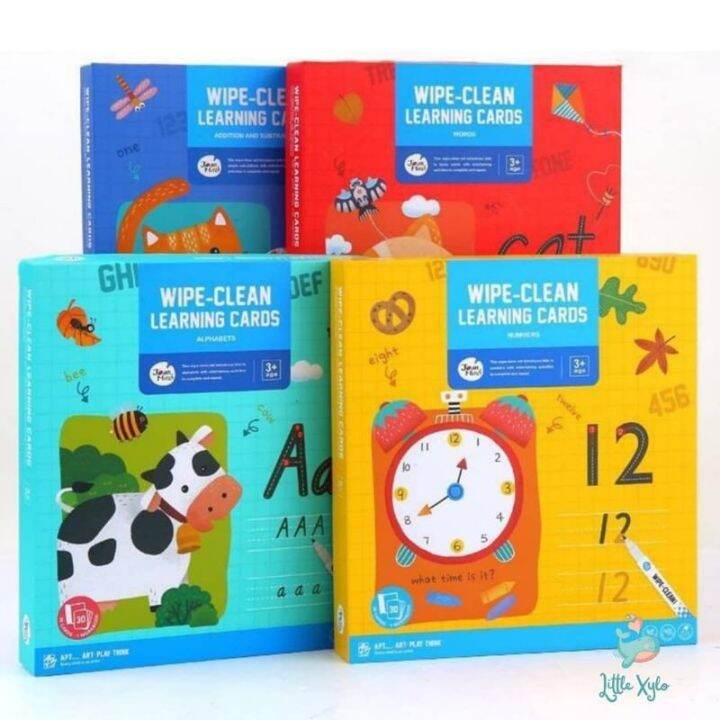 Joan Miro Wipe-Clean Learning Cards | Lazada PH