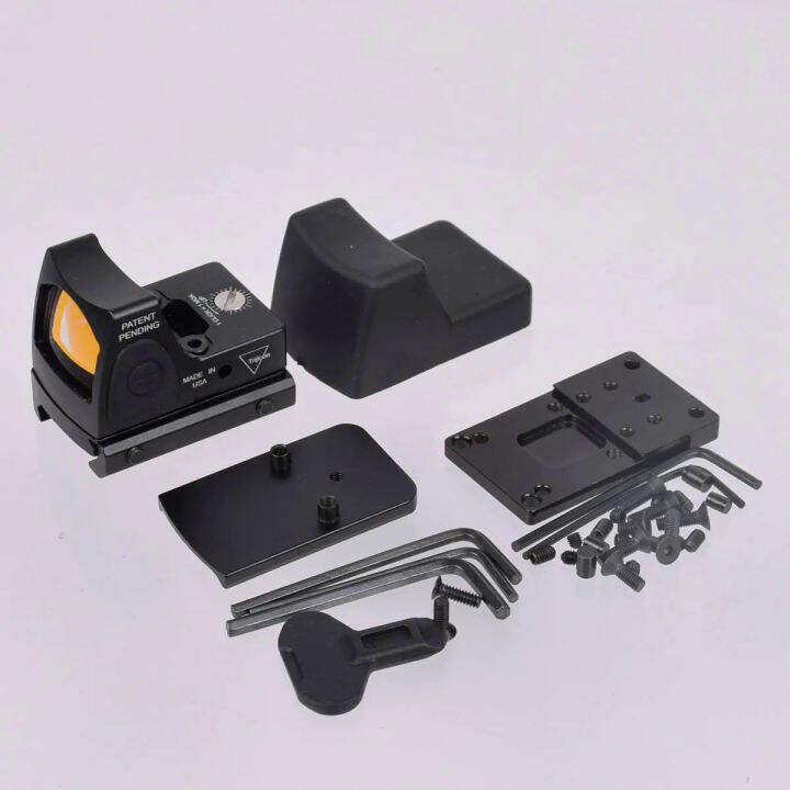 Tactical Metal RMR Red Dot Sight Reflex Sight Scope 20mm Rail For Glock ...