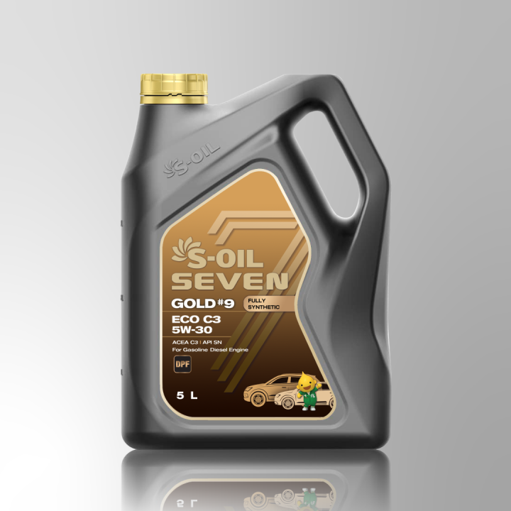 น้ำมันเครื่อง S-OIL 7 GOLD #9 ECO C3 5W30 เหมาะสำหรับเครื่องยนต์ดีเซล ...