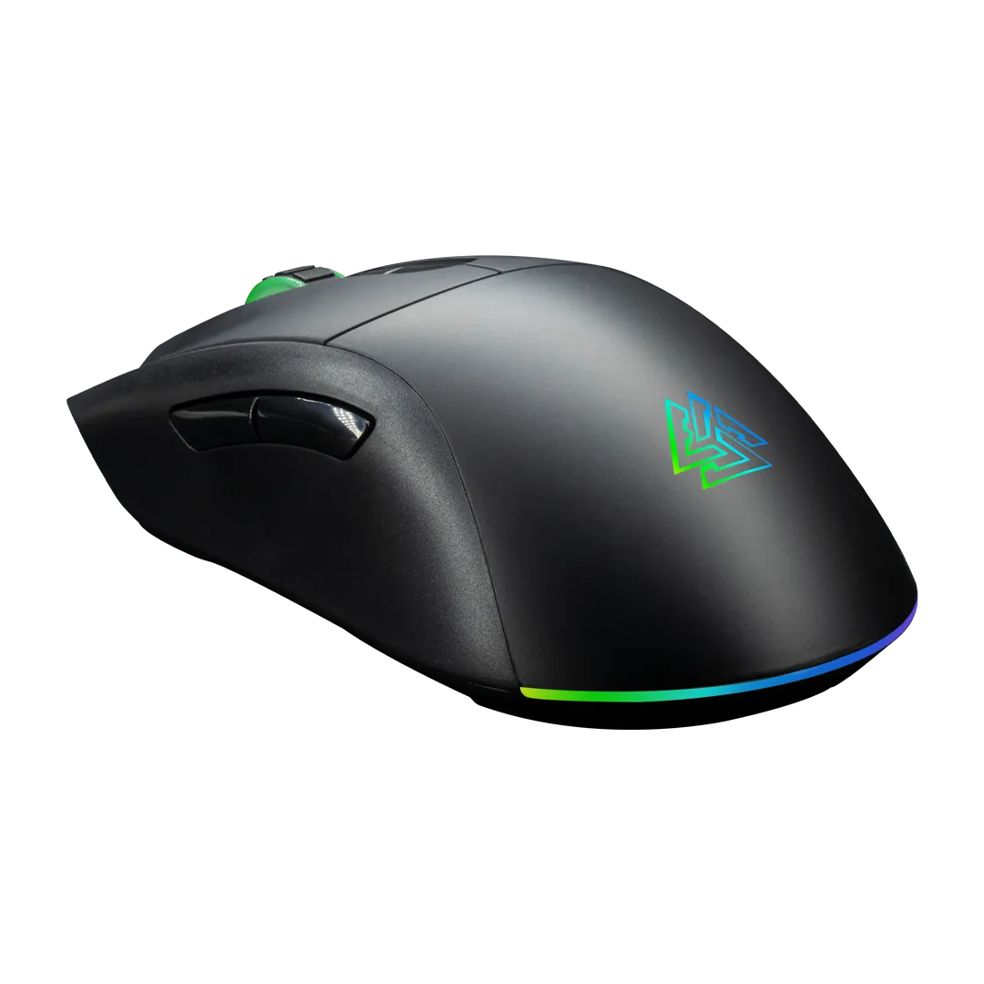EGA TYPE M8 Wireless Gaming Mouse เมาส์เกมมิ่งไร้สาย ไฟLED ดำ | Thisshop