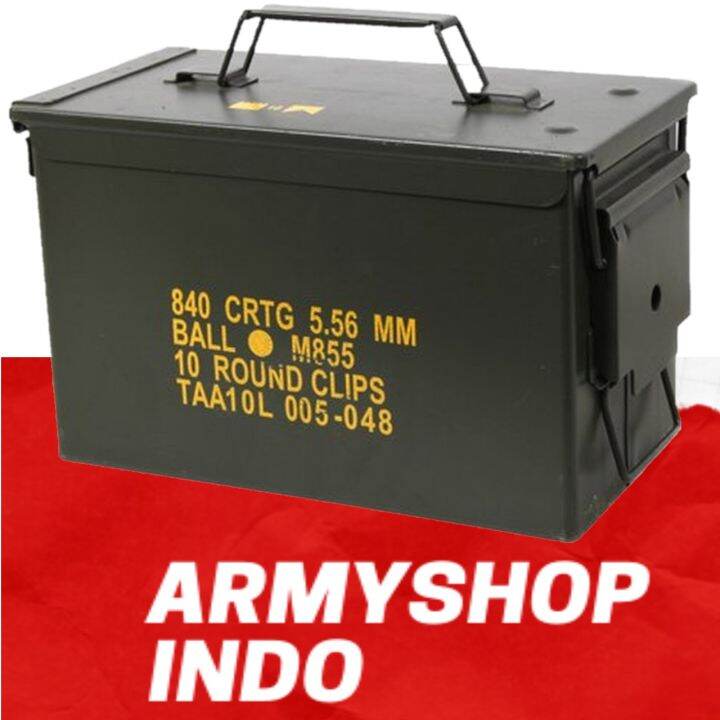 Kotak Peluru Kaleng Tool Box Perkakas | Lazada Indonesia