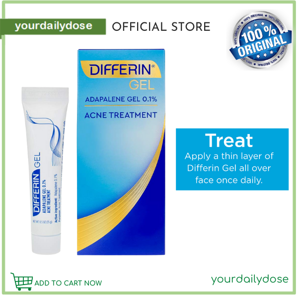 Differin Adapalene Gel 0.1% Acne Treatment 15g | Lazada PH