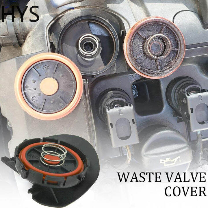 HYS New PCV Valve Cover Repair Kit Valve Cap With Membrane For Peugeot ...