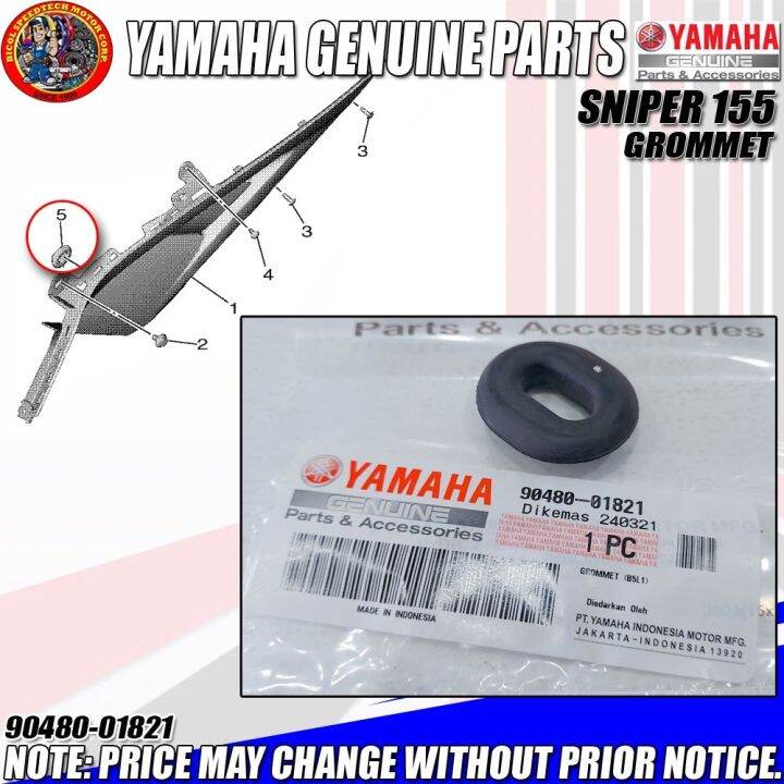 SNIPER 155 GROMMET (YGP) (GENUINE: 90480-01821) | Lazada PH