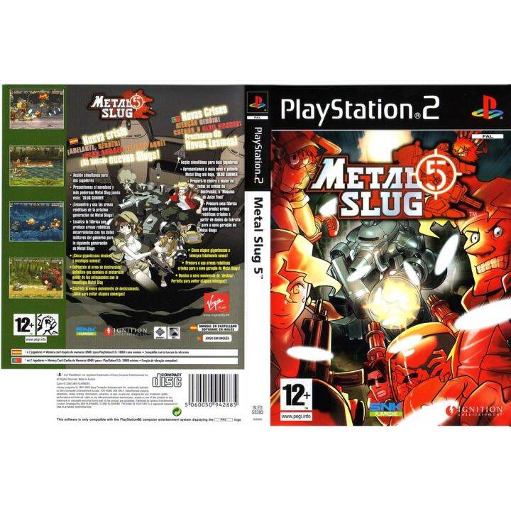 แผ่นเกมส์ PS2 Metal Slug 5 คุณภาพ ส่งไว | Lazada.co.th