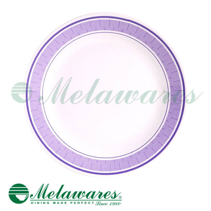 Melawares 6pc 9 inch Mauve Dinner Plate Set | Lazada PH