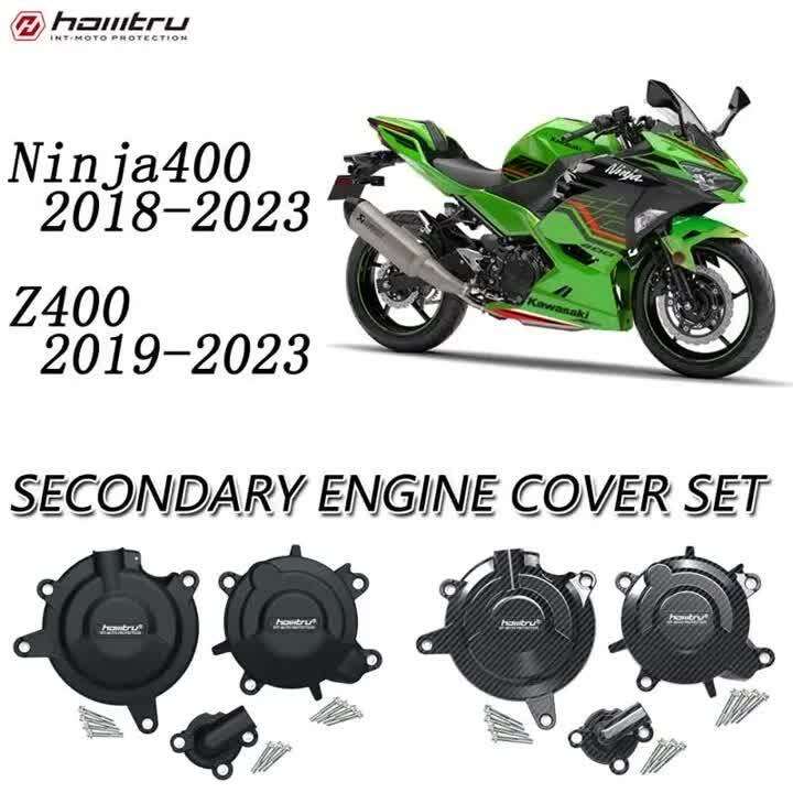 Z400 Motorcycles Engine Cover For Kawasaki Ninja 400 2018-20213 Z400 ...