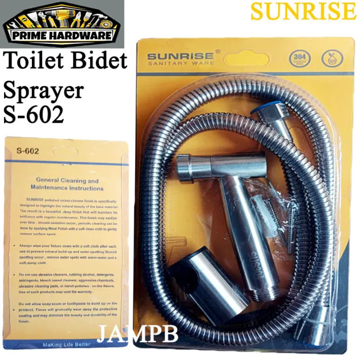 Sunrise Toilet Bidet Sprayer Stainless Heavy Duty 1PC | By PMGM | Lazada PH