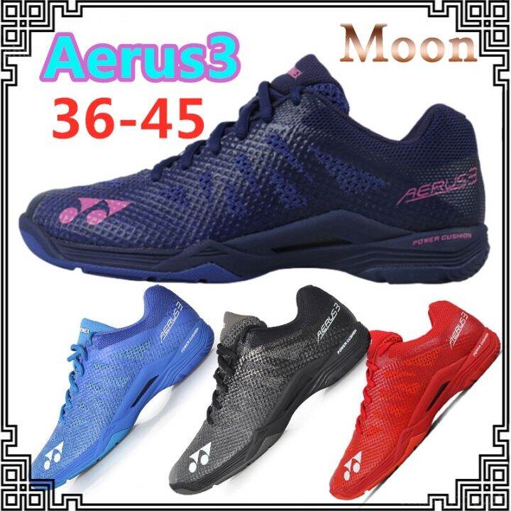 Yonex∮ Aerus 3 Reborn Super Grip รองเท้าแบดมินตัน Power Cushion System ...
