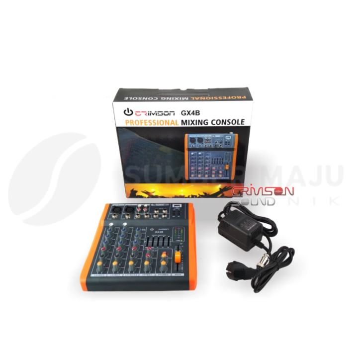 MIXER AUDIO CRIMSON GX 4B EFFECT EQUALIZER DAN USB | Lazada Indonesia