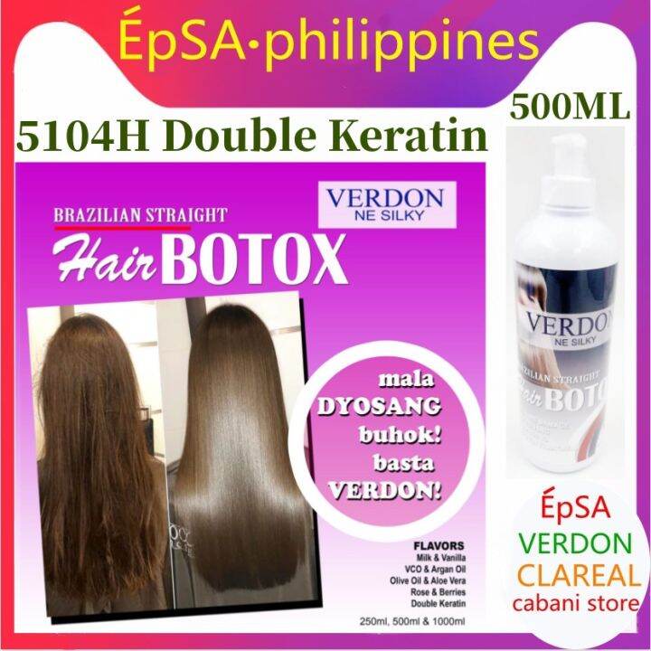 verdon ne silky hair botox 500ml Double KeratinDouble Keratin 5104H ...