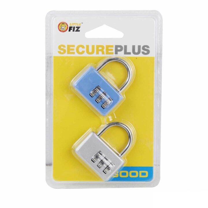 Little Fiz Secure Plus Combination Padlock 2 In 1 | Lazada