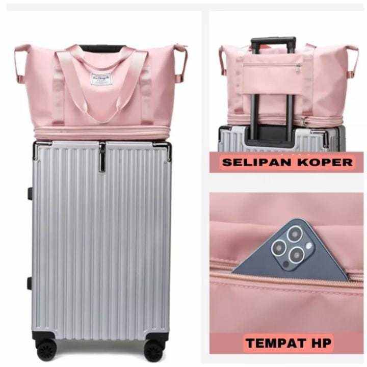 Bag Travel Bag Lipat Hong Fu Tas Koper Foldable Luggage | Lazada Indonesia
