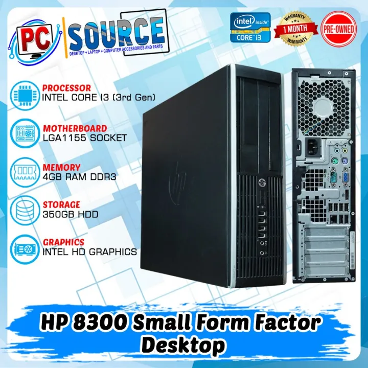 HP 8300 and NEC MATE SFF Desktop PC | Intel Core i3 3rd Gen 4GB RAM ...